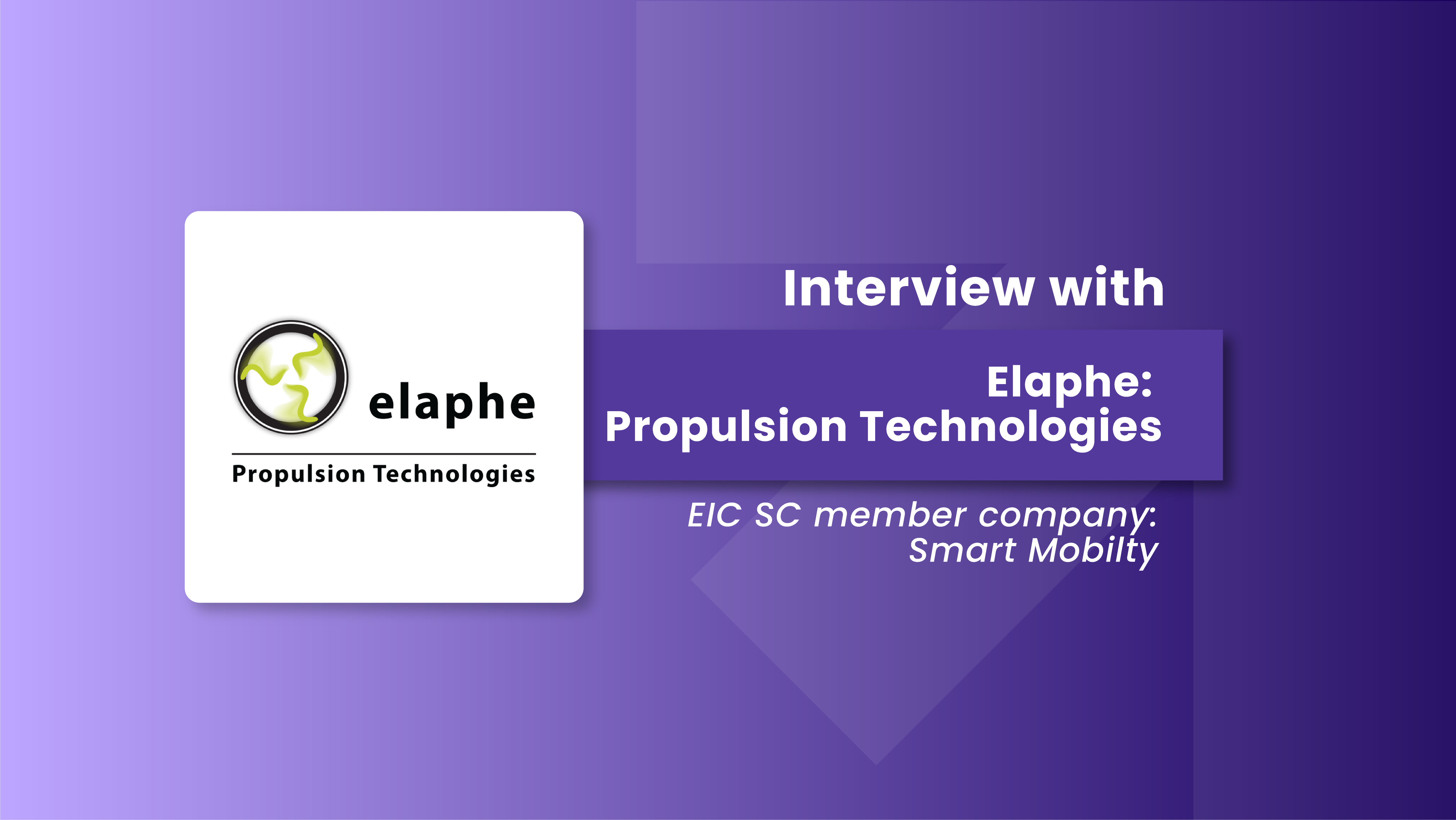 Elaphe: Driving the future of electric vehicles