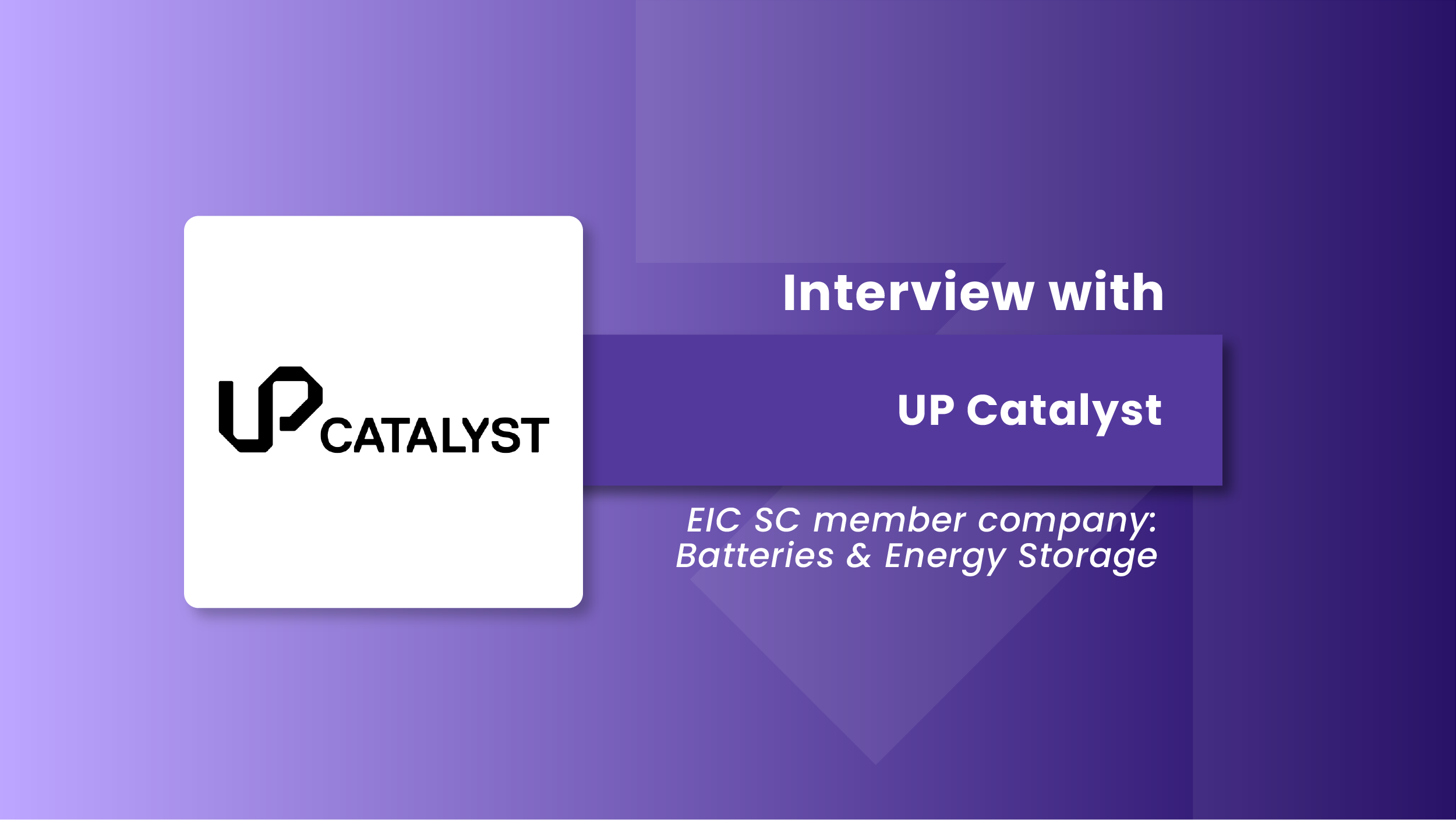 UP Catalyst: The carbon converters