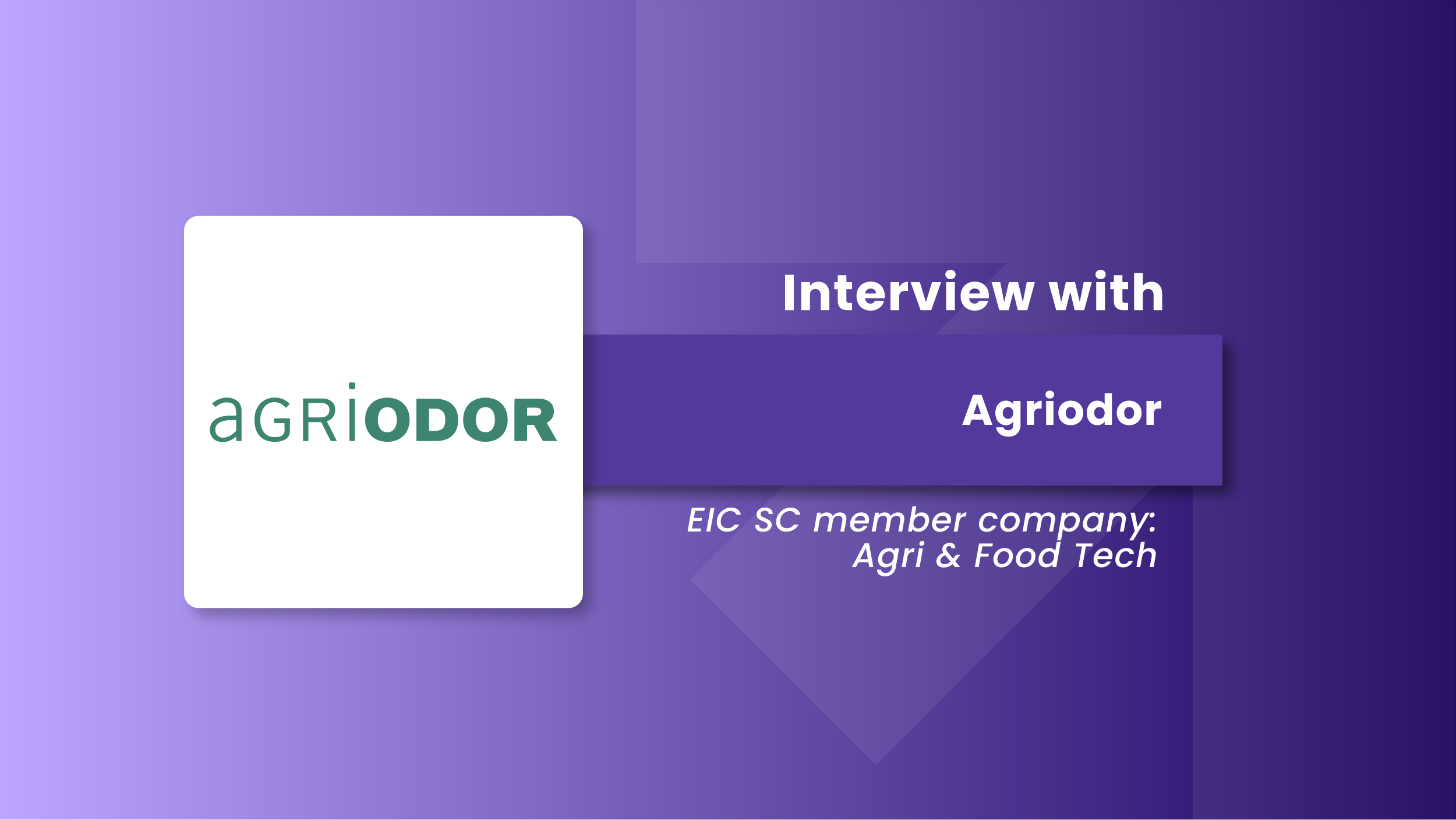 Agriodor: Perfuming fields to protect crops naturally