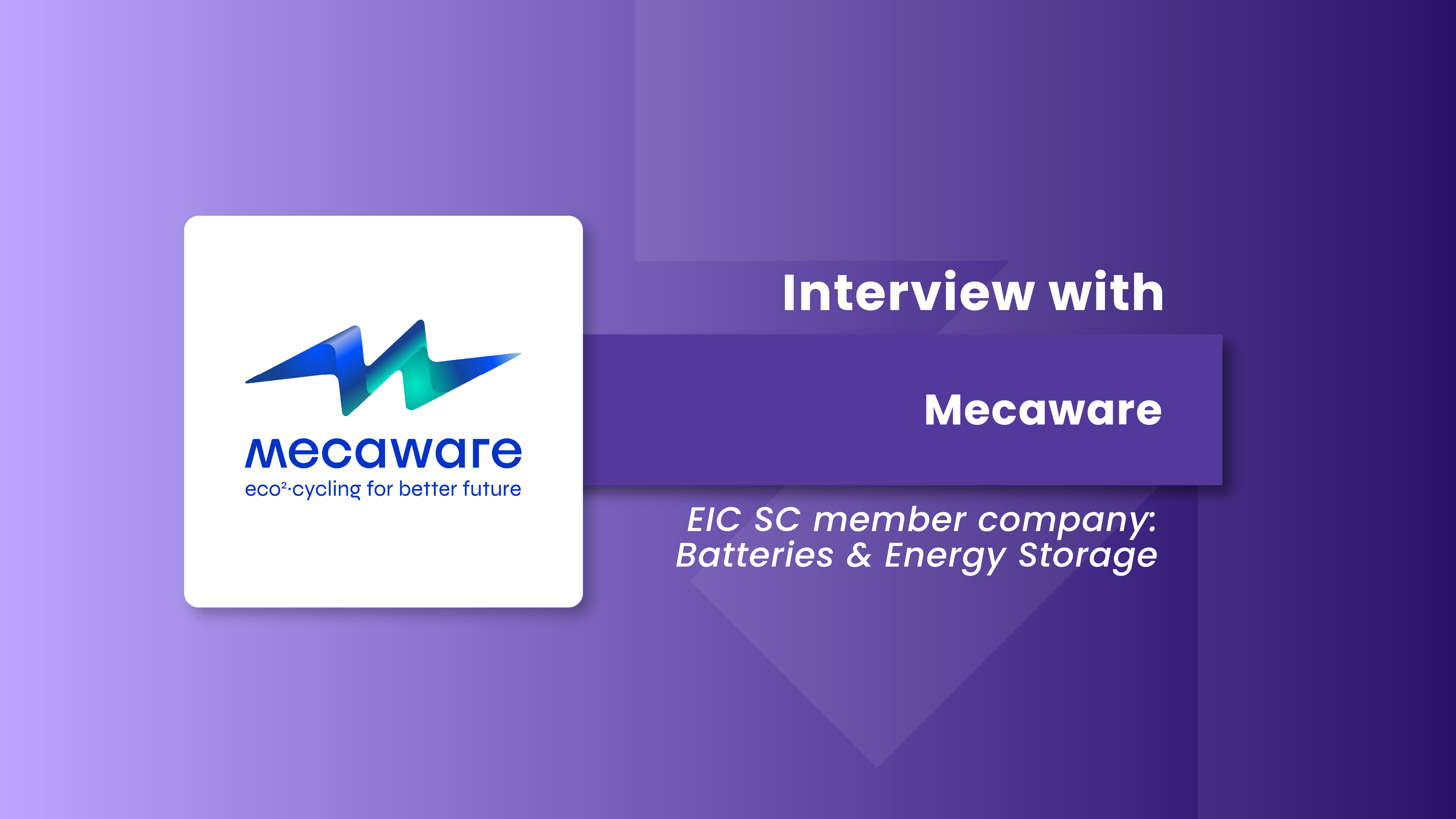 Mecaware: Turning around a [wasted] battery opportunity into a new ...