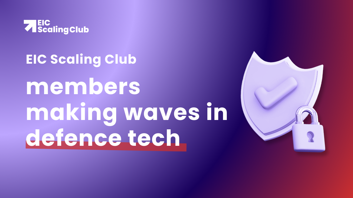 Spotlight on dual-use innovation: EIC Scaling Club companies making ...